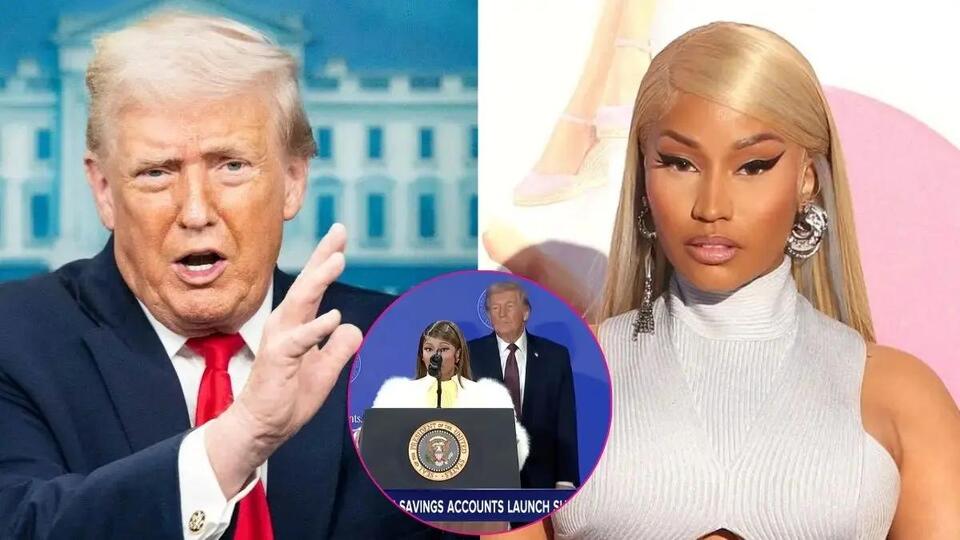 Donald Trump Looked 'Worried' About What Nicki Minaj Would Say Before ...
