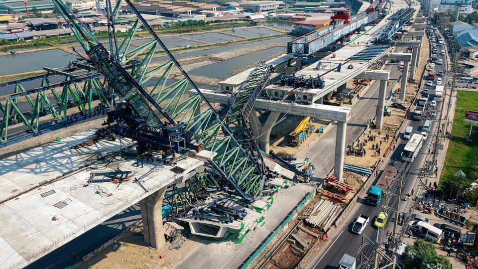 Thailand suffers another construction accident day after rail tragedy ...