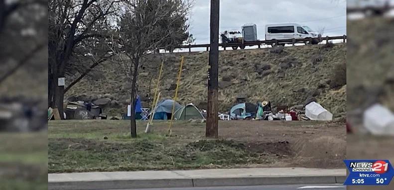 ODOT has performed 37 Bend homeless camp cleanups near the Bend Parkway ...