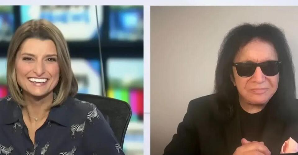 Awkward! KISS Frontman Gene Simmons Makes Cringe-Worthy Pass at ...