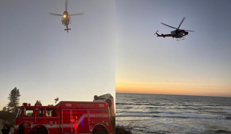 Two Rescued in Dramatic Cliff Jumping Incident at San Diego's Sunset ...