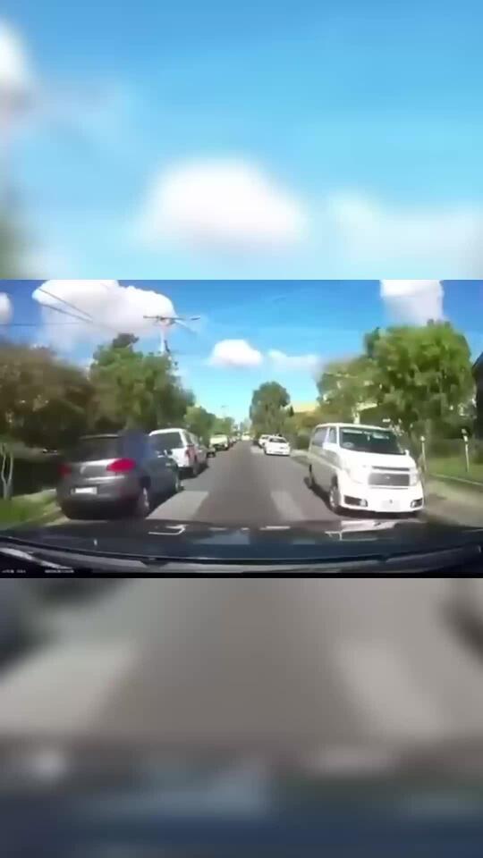 Girl Suddenly Rans Out Into Traffic dashcam viral - NewsBreak
