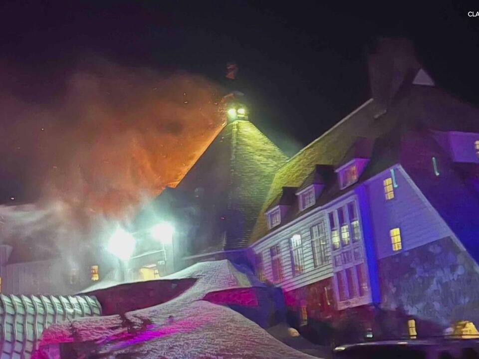 Timberline Lodge closed after attic fire
