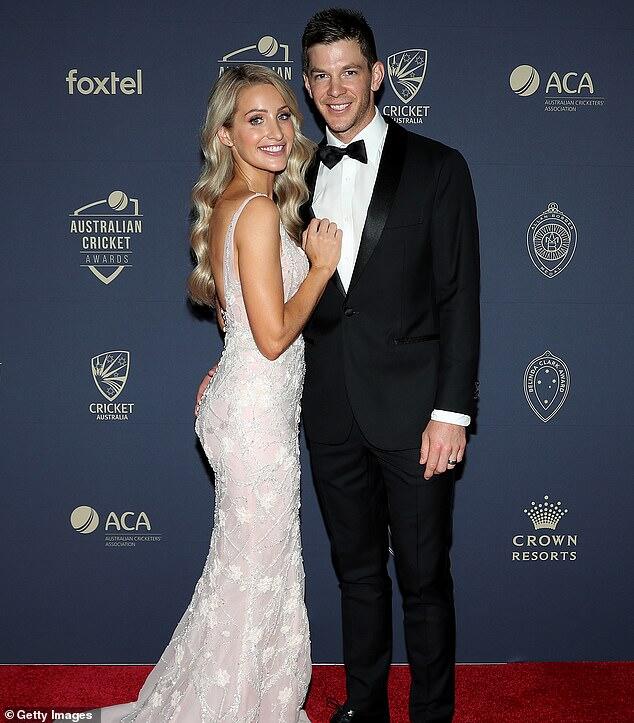 Who is the real Bonnie Paine? Glam wife of Australia's cricket captain ...