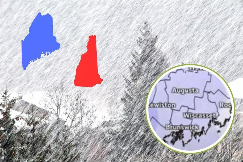 Here’s How Much Snow Maine & New Hampshire Could See Friday Night ...