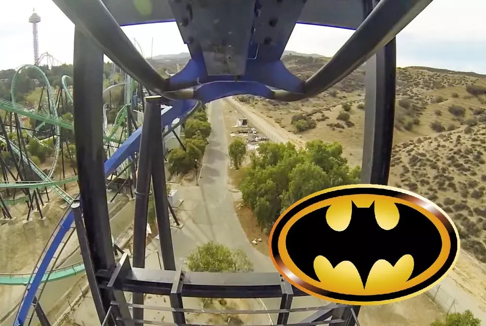 Batman Roller Coaster Entrance