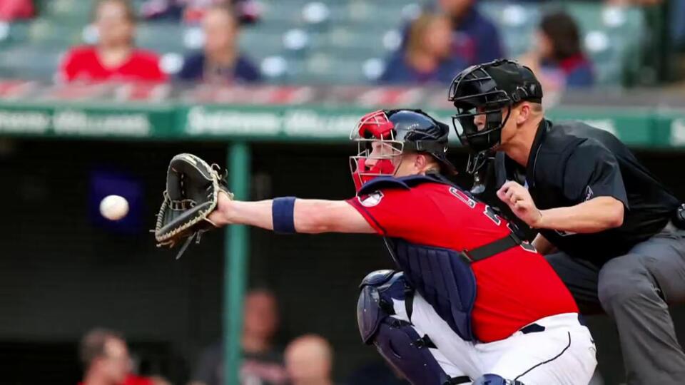 Cleveland Guardians’ David Fry Hit in the Face by Tarik Skubal Pitch ...