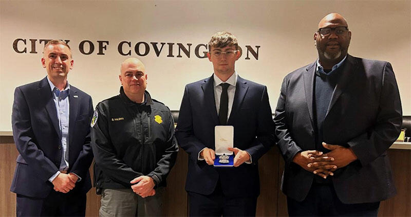 City of Covington cadet program gives police department’s new recruit ...