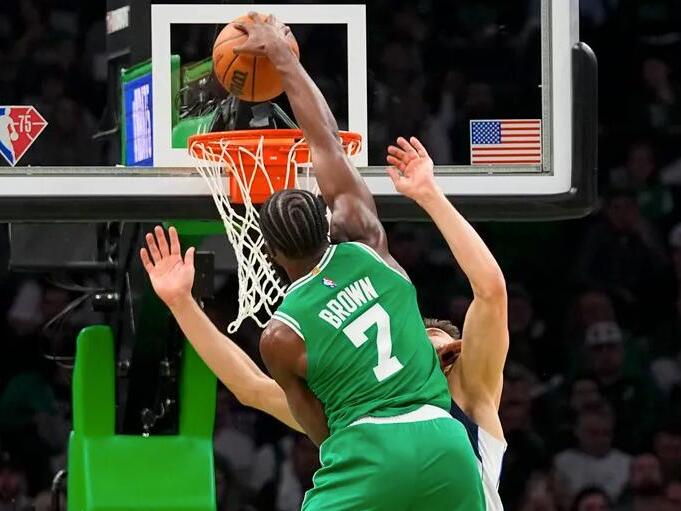 Jaylen Brown highlights 2024 NBA All-Star Weekend Slam Dunk Contest ...