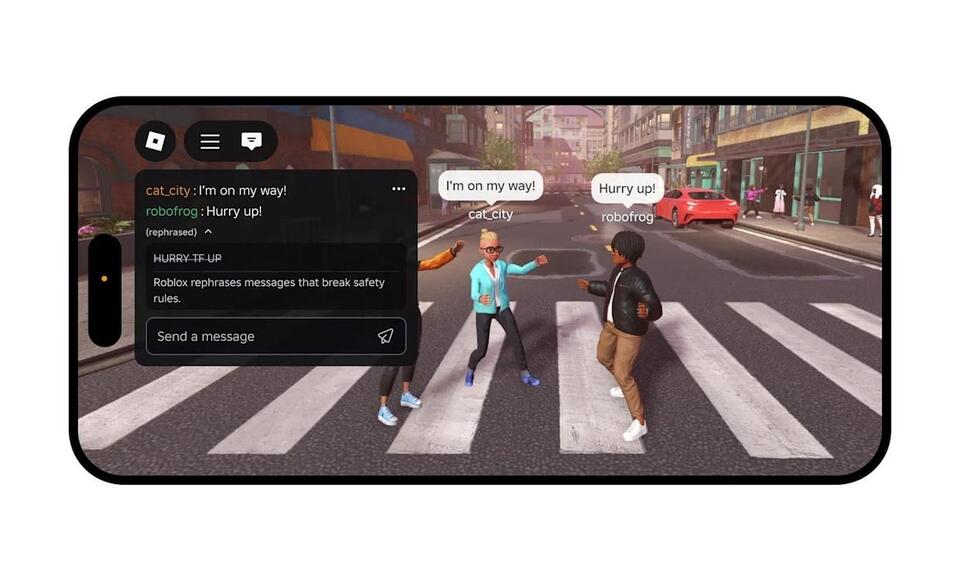 Roblox introduces real-time AI-powered chat rephraser for inappropriate ...