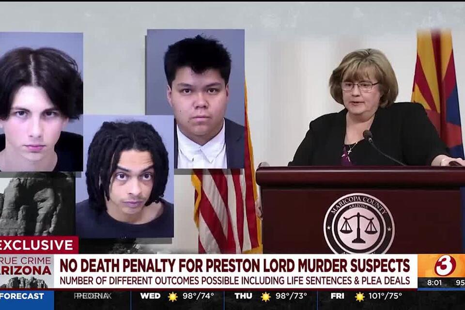 Death penalty off the table for Preston Lord murder suspects - NewsBreak