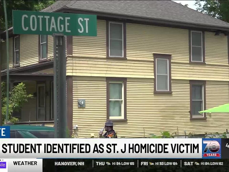 Victim of double-homicide identified as Vt. State University student