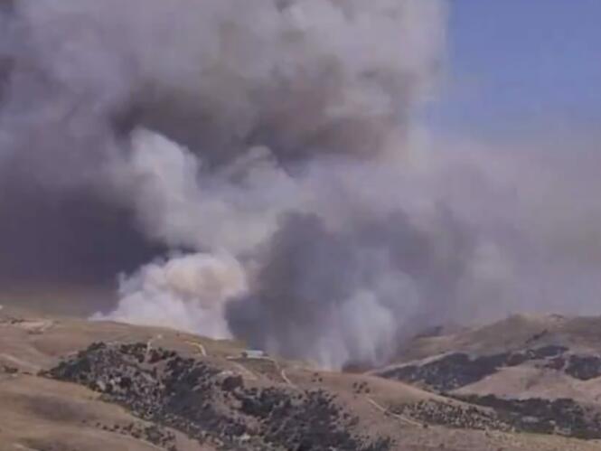 Strong Winds Expected Tonight As Post Fire Expands In Gorman, While ...