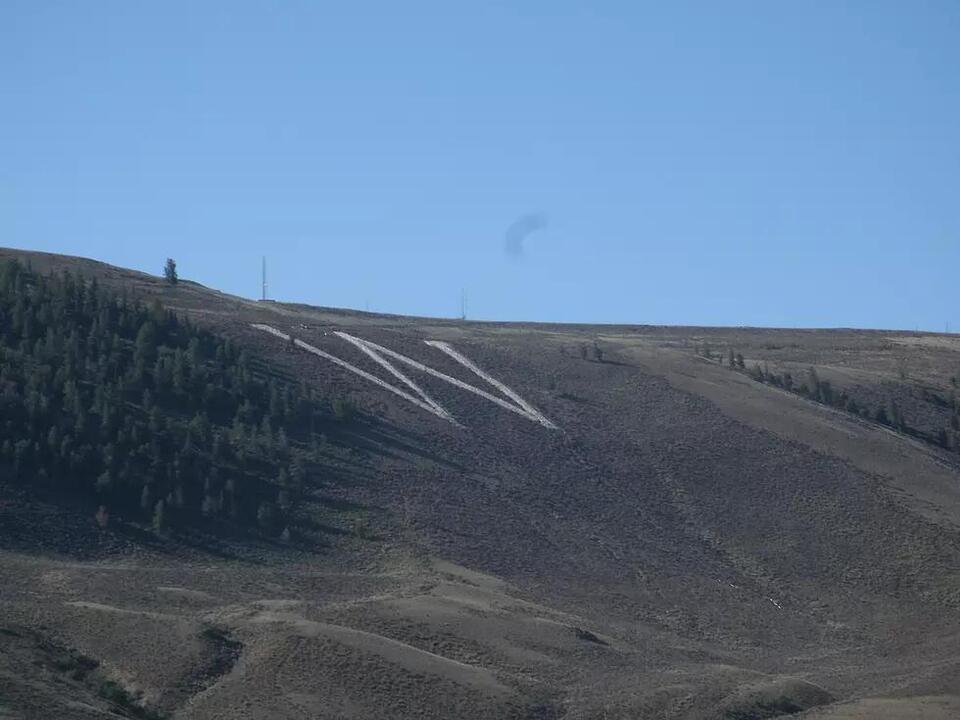 More Than 30 Mountainside Monograms Can Be Seen in Colorado