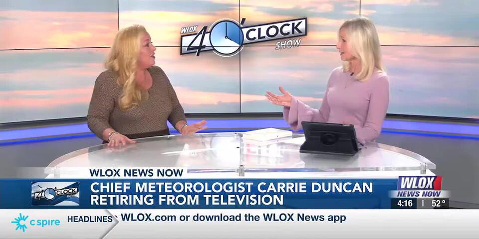 WLOX Chief Meteorologist Carrie Duncan announces retirement from ...
