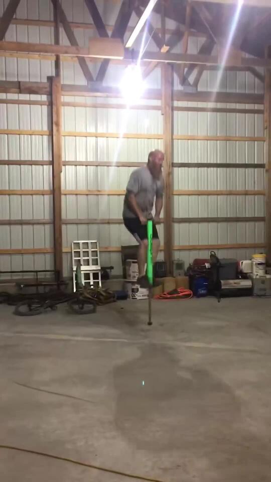 Its a pogo fail Watch one get one pogo pogostick pogostickfail ...