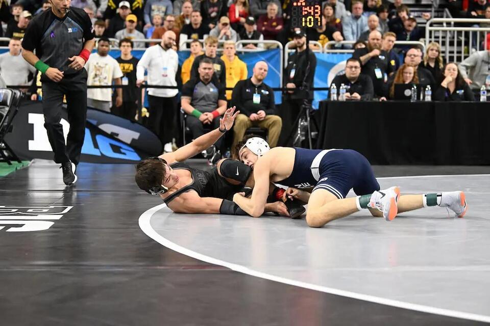 A Star is Born: Penn State Wrestling Freshman Luke Lilledahl Stuns Top ...