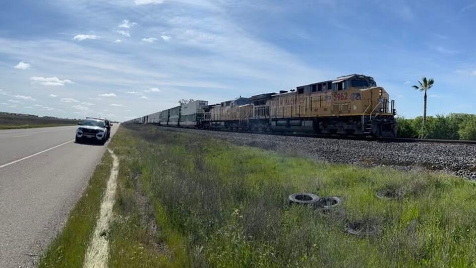 Man dead after being hit by train in Merced Co - NewsBreak