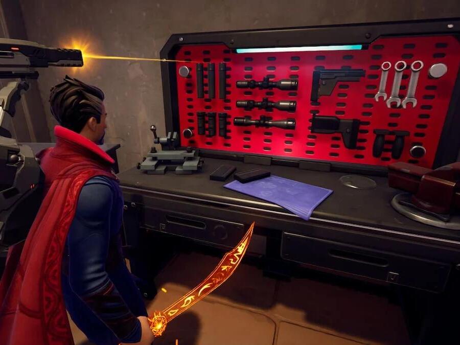 How to find and use a Mod Bench in Fortnite Chapter 5, season 4