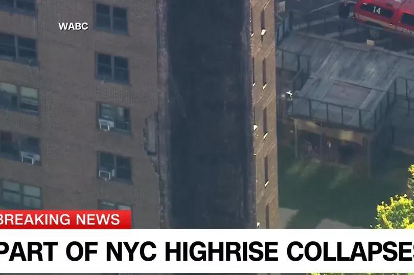 CNN halted and cuts to breaking news amid devastating NYC building ...