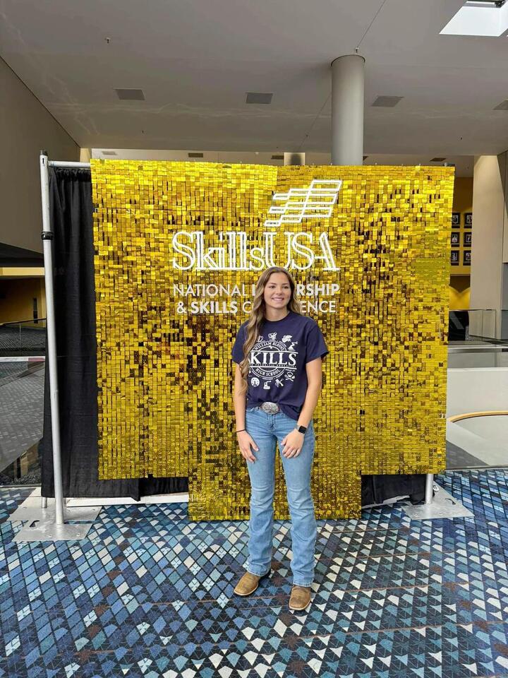 Lilly Dunn wins first in nation at SkillsUSA with shipwreck sculpture ...