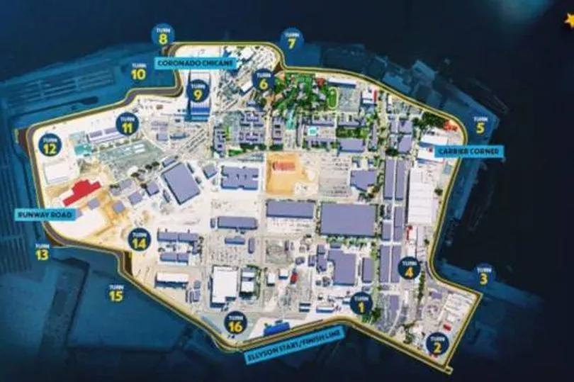 NASCAR offers first look at San Diego race course featuring aircraft ...