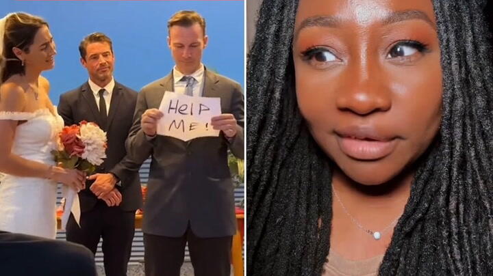 Groom’s brother shocks guests with hilarious family secret during ...