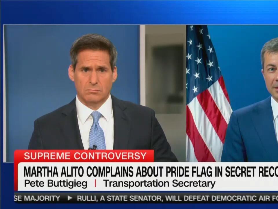 Buttigieg Rips Anti-Pride Flag Comments By Alito’s Wife: My ‘Marriage ...