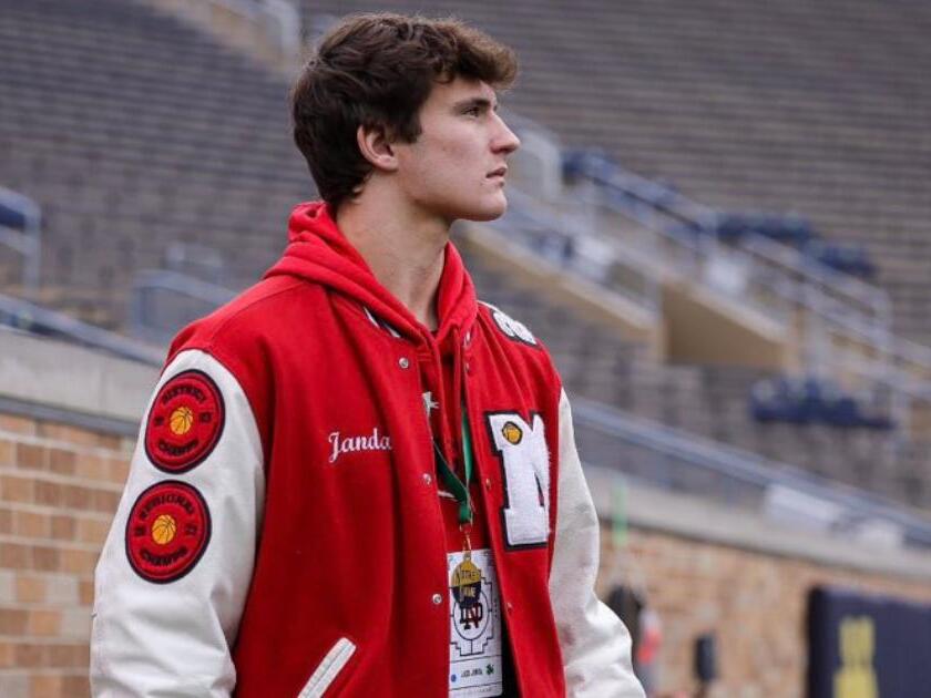 In-state 2026 TE Jack Janda recaps earning Michigan offer, Steve Casula ...