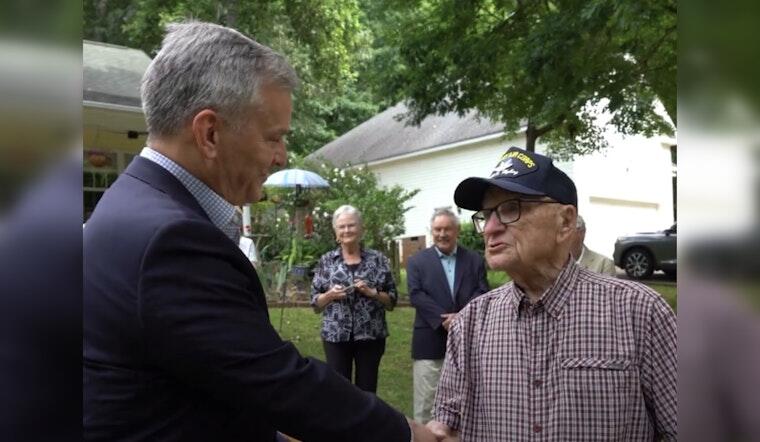 North Carolina Governor Josh Stein Honors WWII Veteran Joe Balogh With ...
