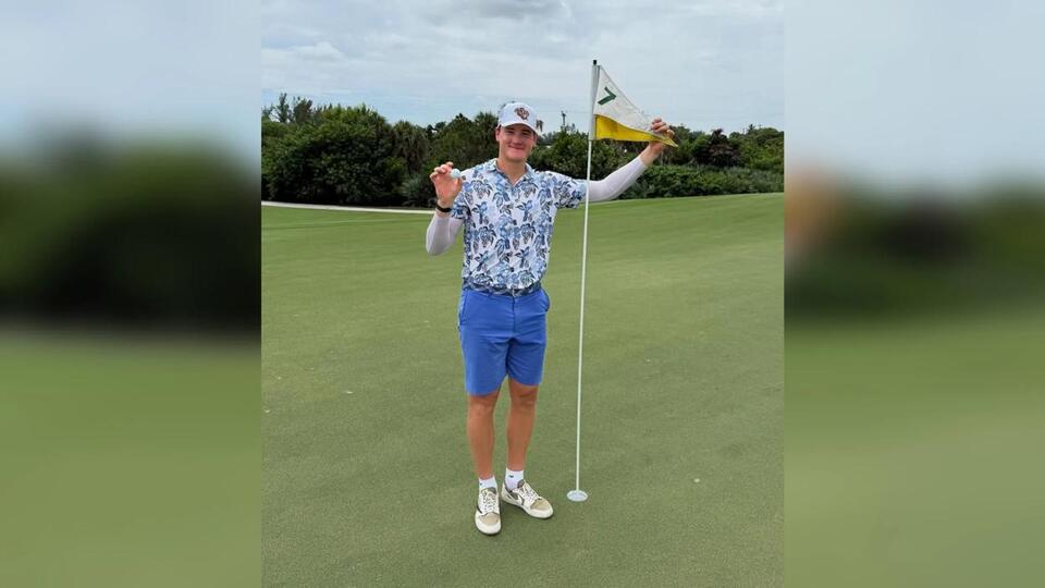 Zadorov gets his 1st hole-in-one at Florida golf course - NewsBreak