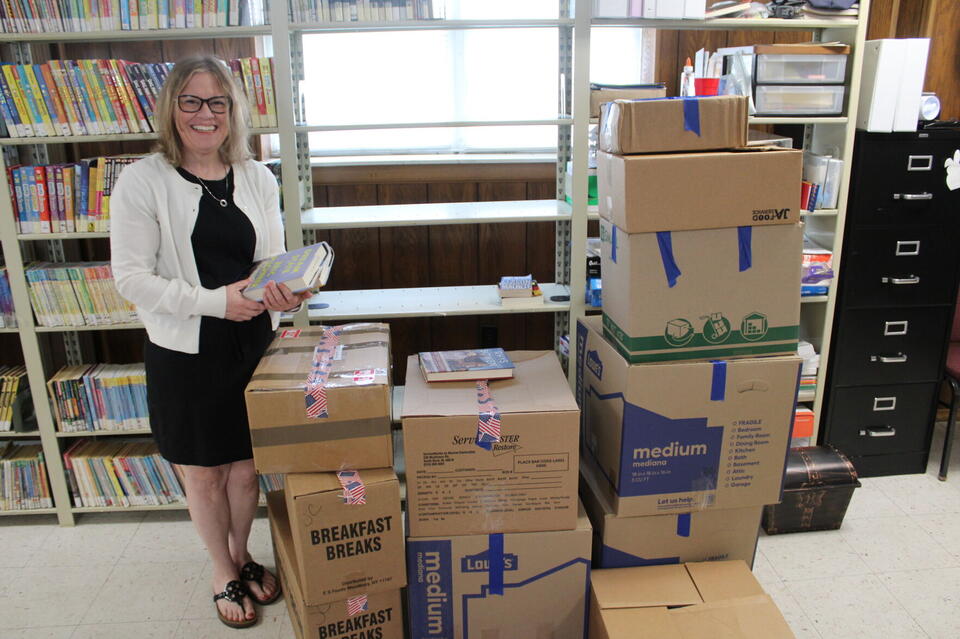 Library moving back home from First Christian Church - NewsBreak