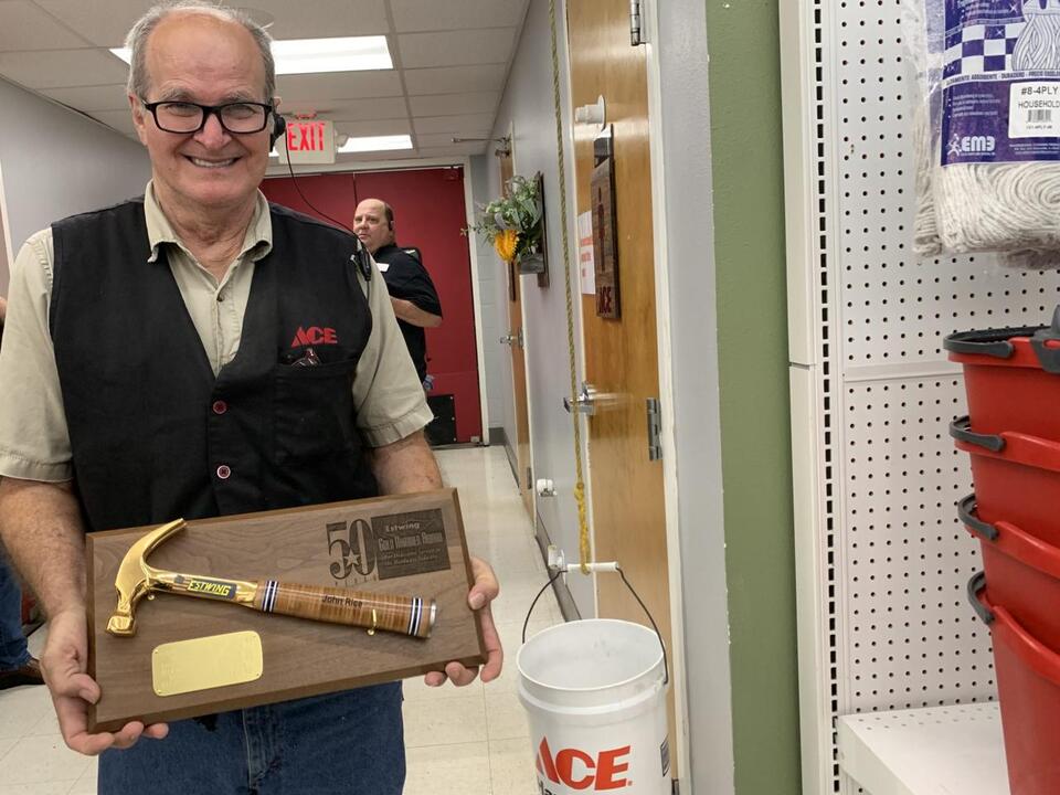 Ace Hardware celebrates 100 years as employee gets ‘golden hammer’ for ...