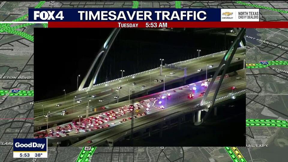Fatal crash shut down I-30 on Trinity River Bridge in downtown Dallas ...
