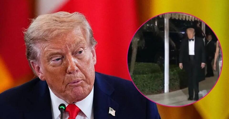 Donald Trump Seen 'Dragging' His Leg Ahead of New Year's Eve Party as ...