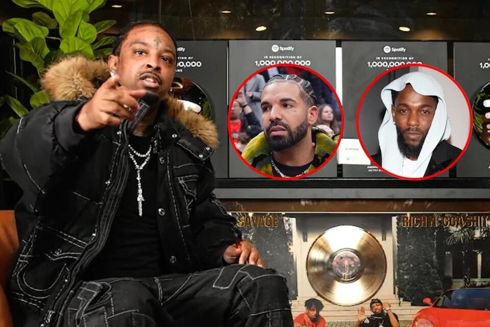 21 Savage Addresses Drake/K-Dot Beef - NewsBreak