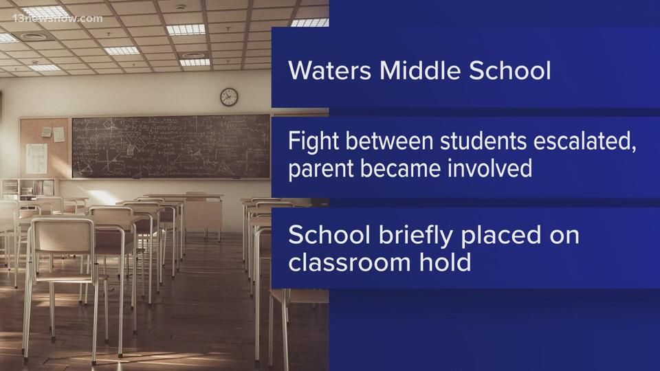 Altercation at Waters Middle School prompts classroom hold - NewsBreak
