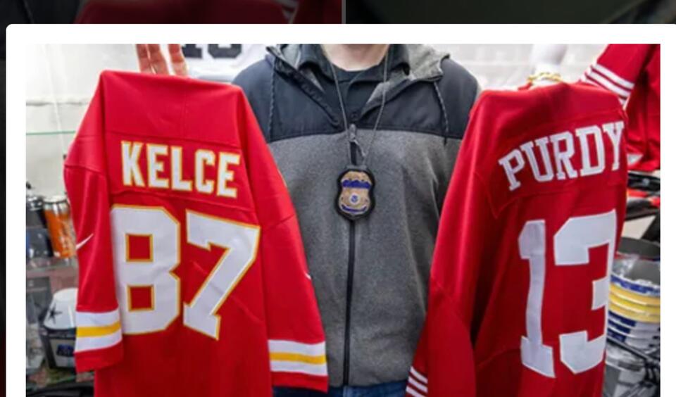 As the Super Bowl approaches officials warn of fake sports gear - NewsBreak