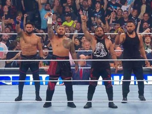 Jacob Fatu joins The Bloodline in WWE debut