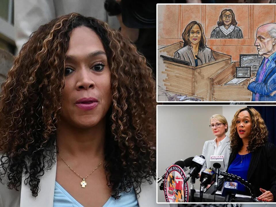Former Baltimore prosecutor Marilyn Mosby found guilty of 1 count of ...