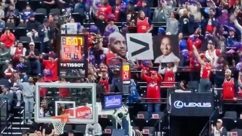 VIDEO: Clippers Wall At Intuit Dome Trolls Mavericks GM Nico Harrison ...