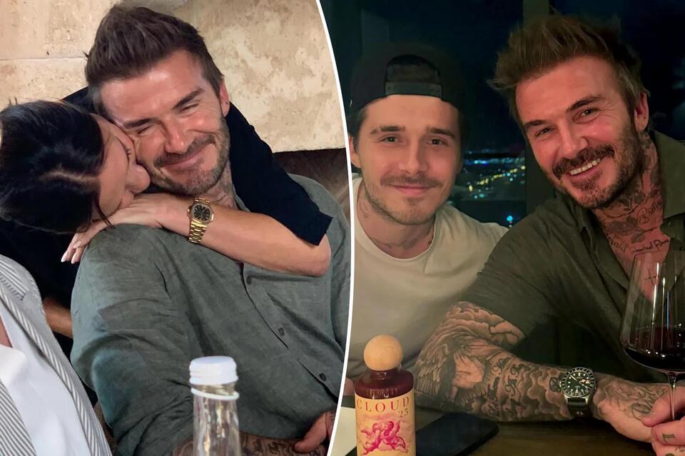 Sir David Beckham offers olive branch to son Brooklyn as family feud ...