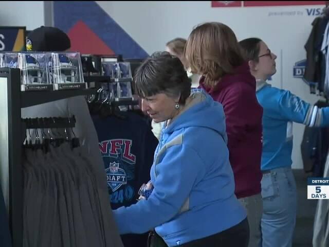 A look inside the official NFL Draft merchandise shop opening in ...