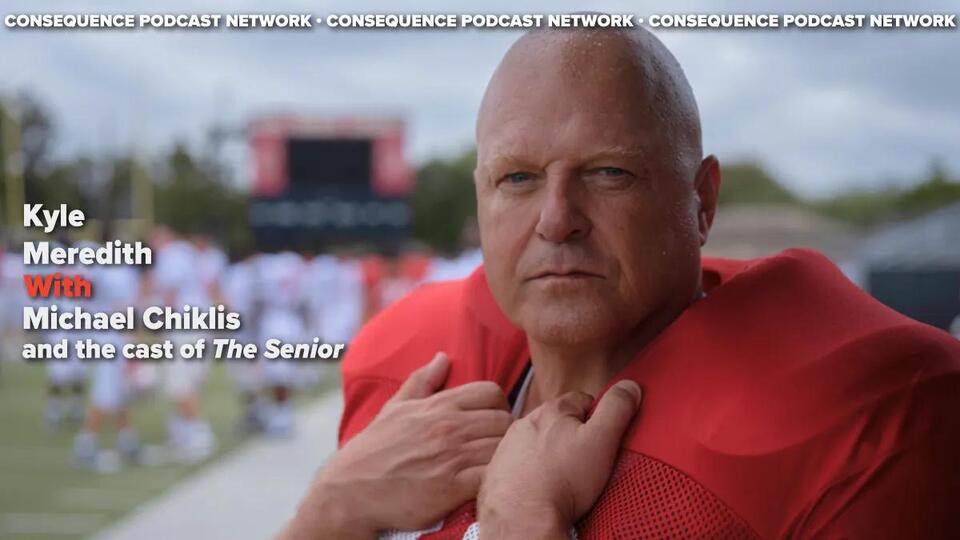 Michael Chiklis, Rob Corddry, and Mary Stuart Masterson on The Senior ...