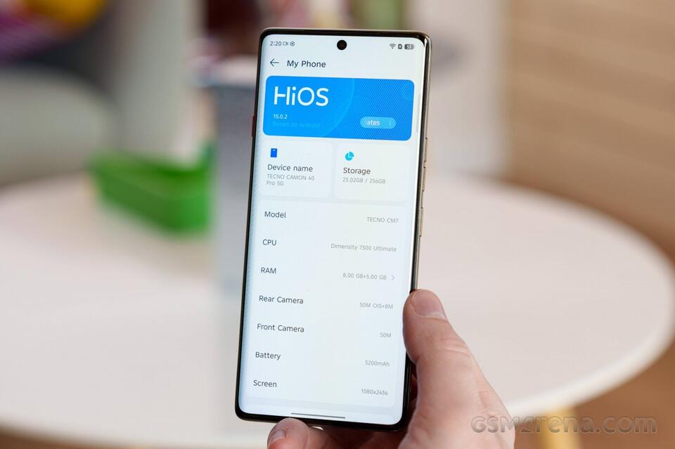 Tecno Camon 40 Pro battery life and charging test results are in ...