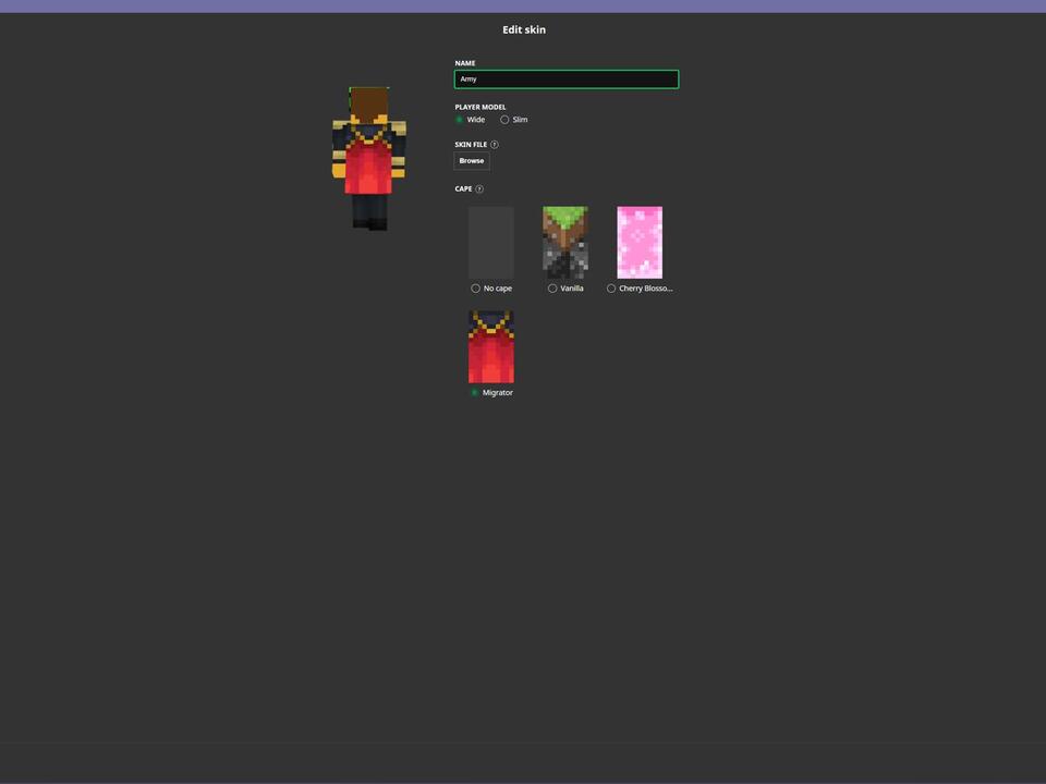 How to get and equip capes in Minecraft