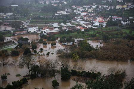 Portugal floods take out major highway, force evacuation of 3,000 ...