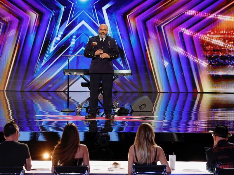 Police Officer Mervin Mayo Shines on “America’s Got Talent” Stage