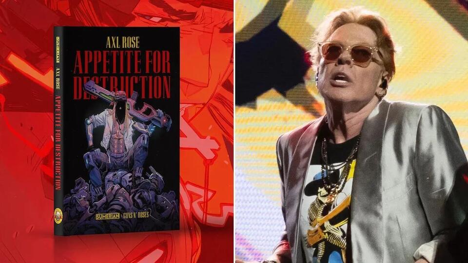 Axl Rose Announces Appetite for Destruction Cyberpunk Graphic Novel ...