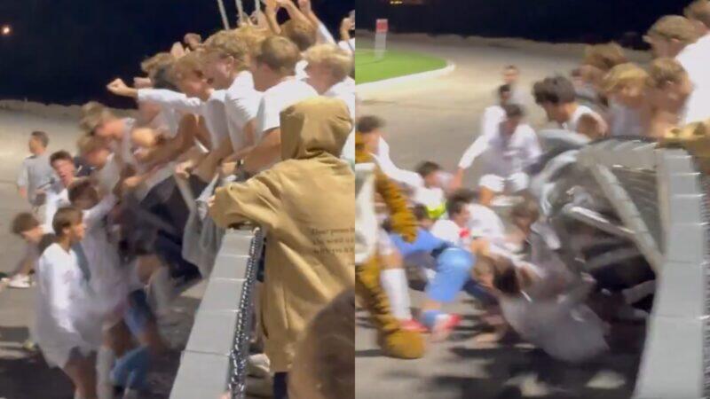 Terrifying Chaos: Bleacher Collapses at Kentucky High School Game ...